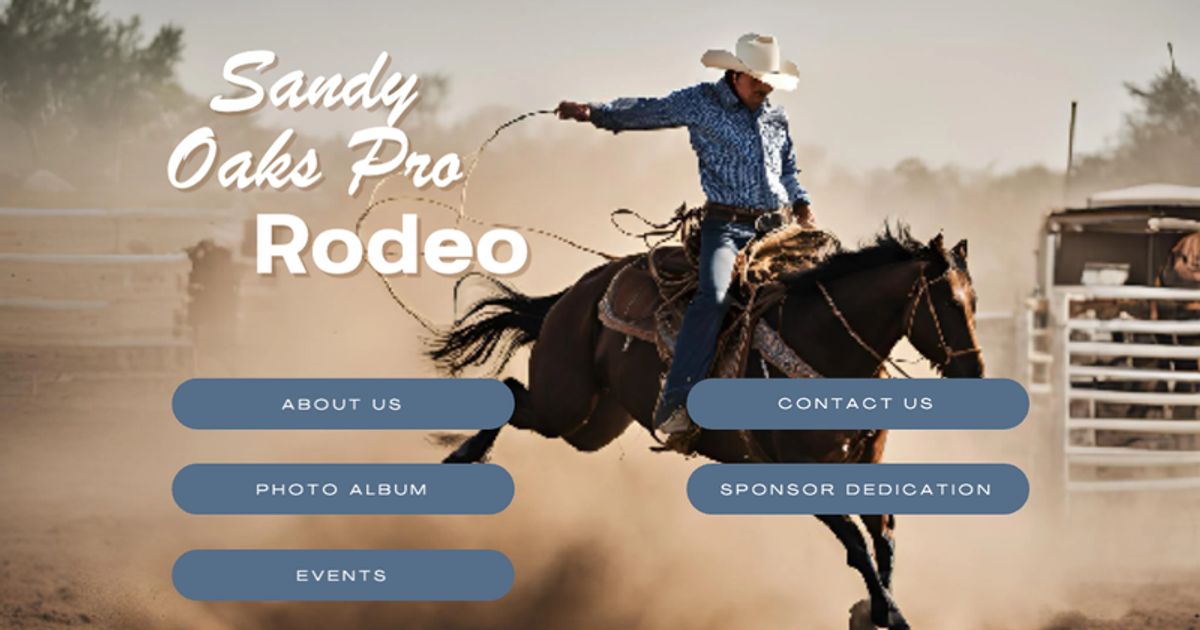 Sandy Oaks Pro Rodeo